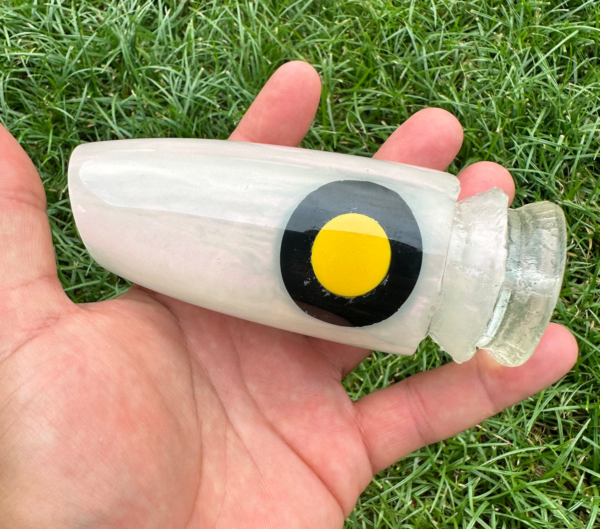 Joe Yee Strawberry Pearl Super Plunger with Homemade Eyes! Rare Classi ...