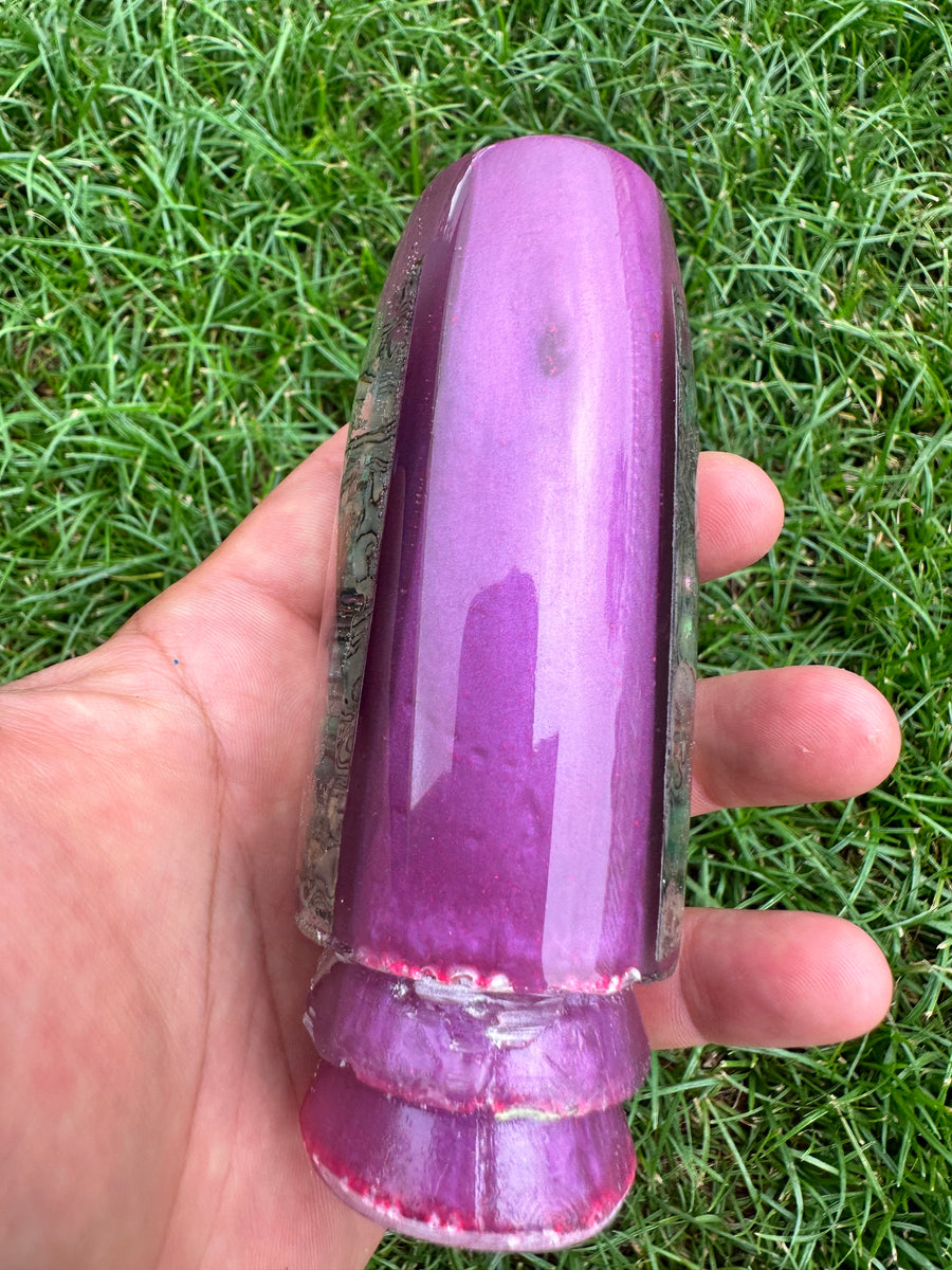 Rare Joe Yee Purple Pearl Beauty Lam Abalone shell Super Plunger ...