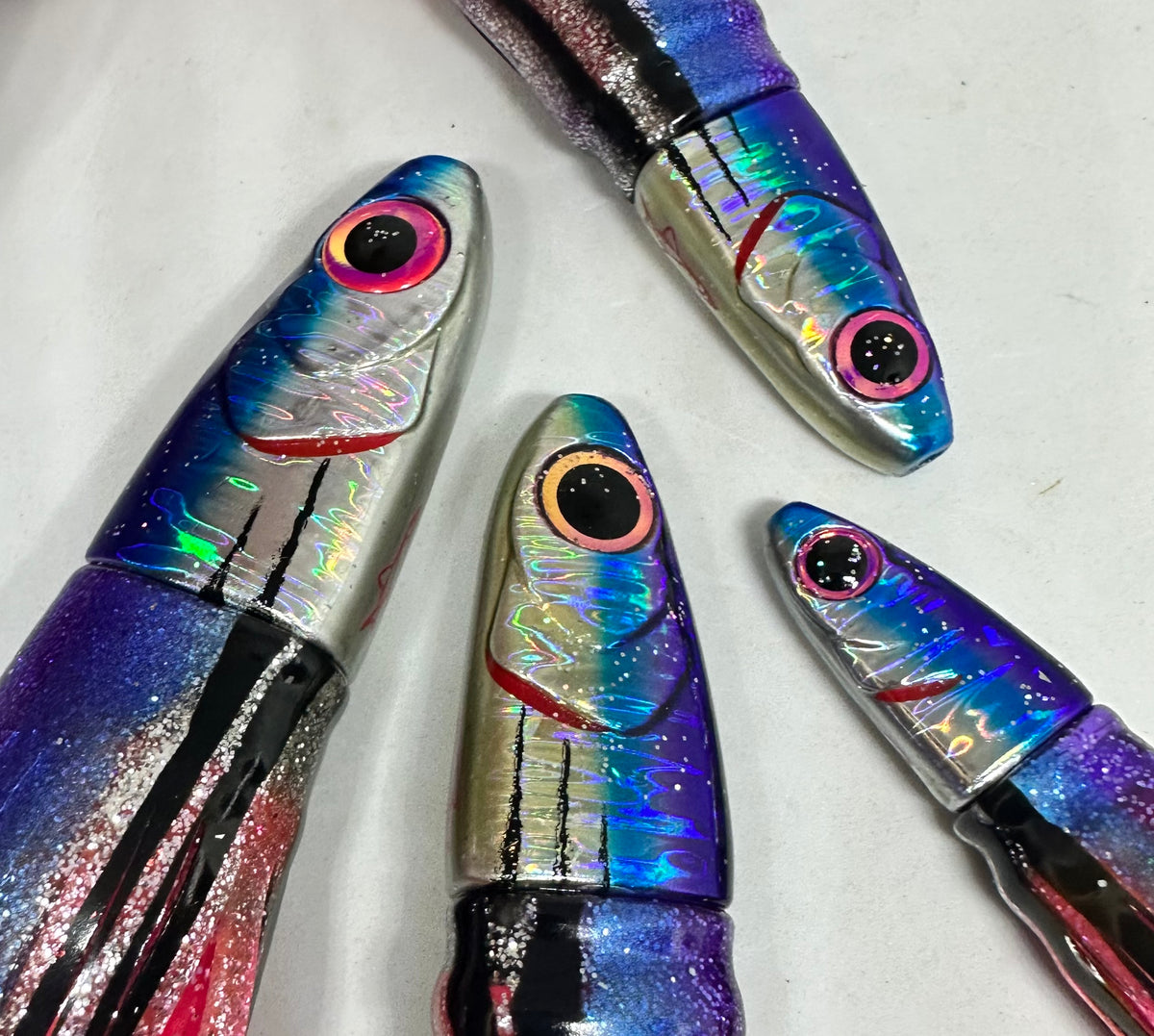 🔥2.0 Aku Solid Fishhead matching IOC Skirts – island Offshore Big Game ...